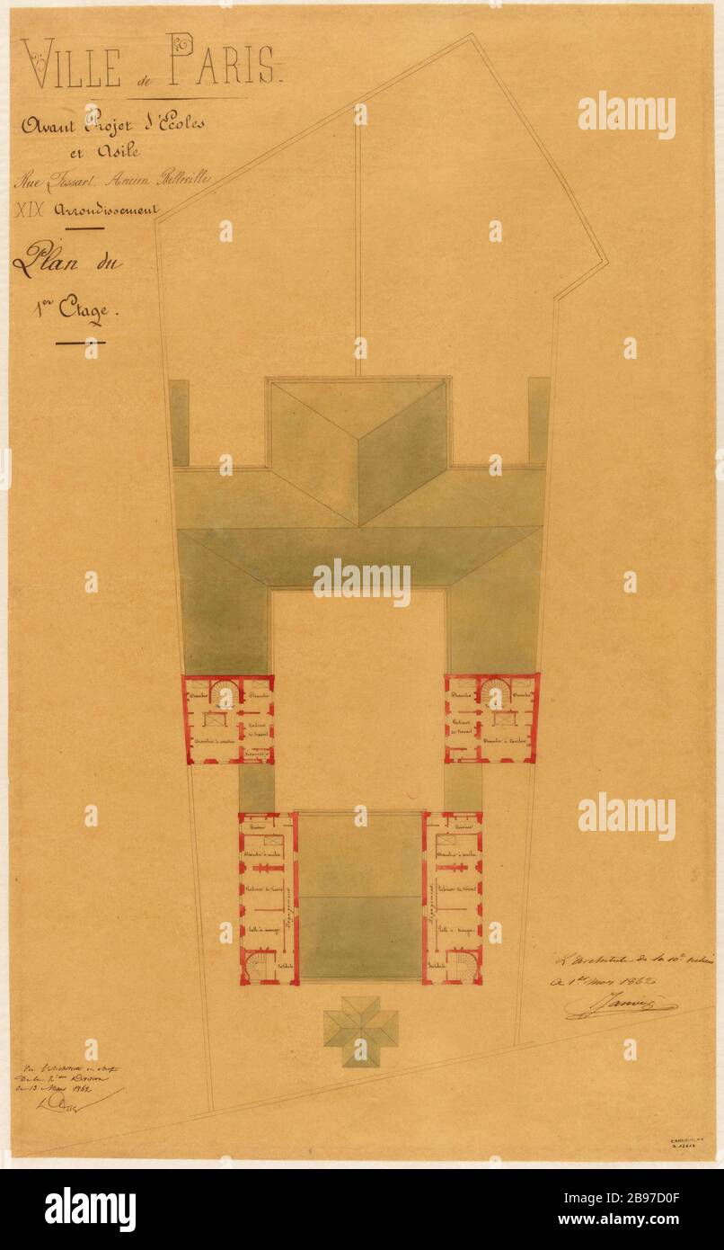 Map of belleville hi-res stock photography and images - Alamy