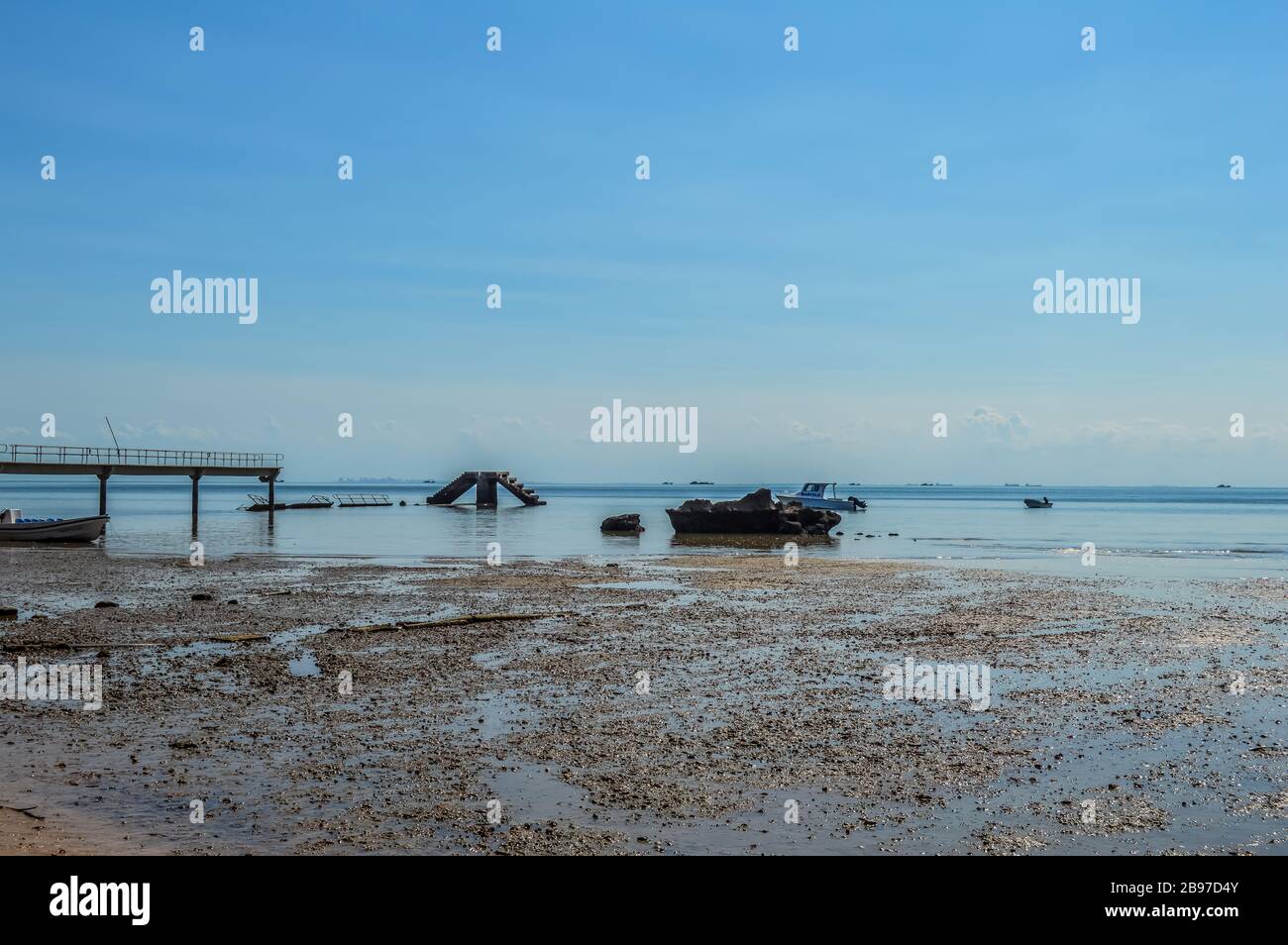 Inhaca or Inyaka Island near Portuguese Island in Mozambique Stock ...