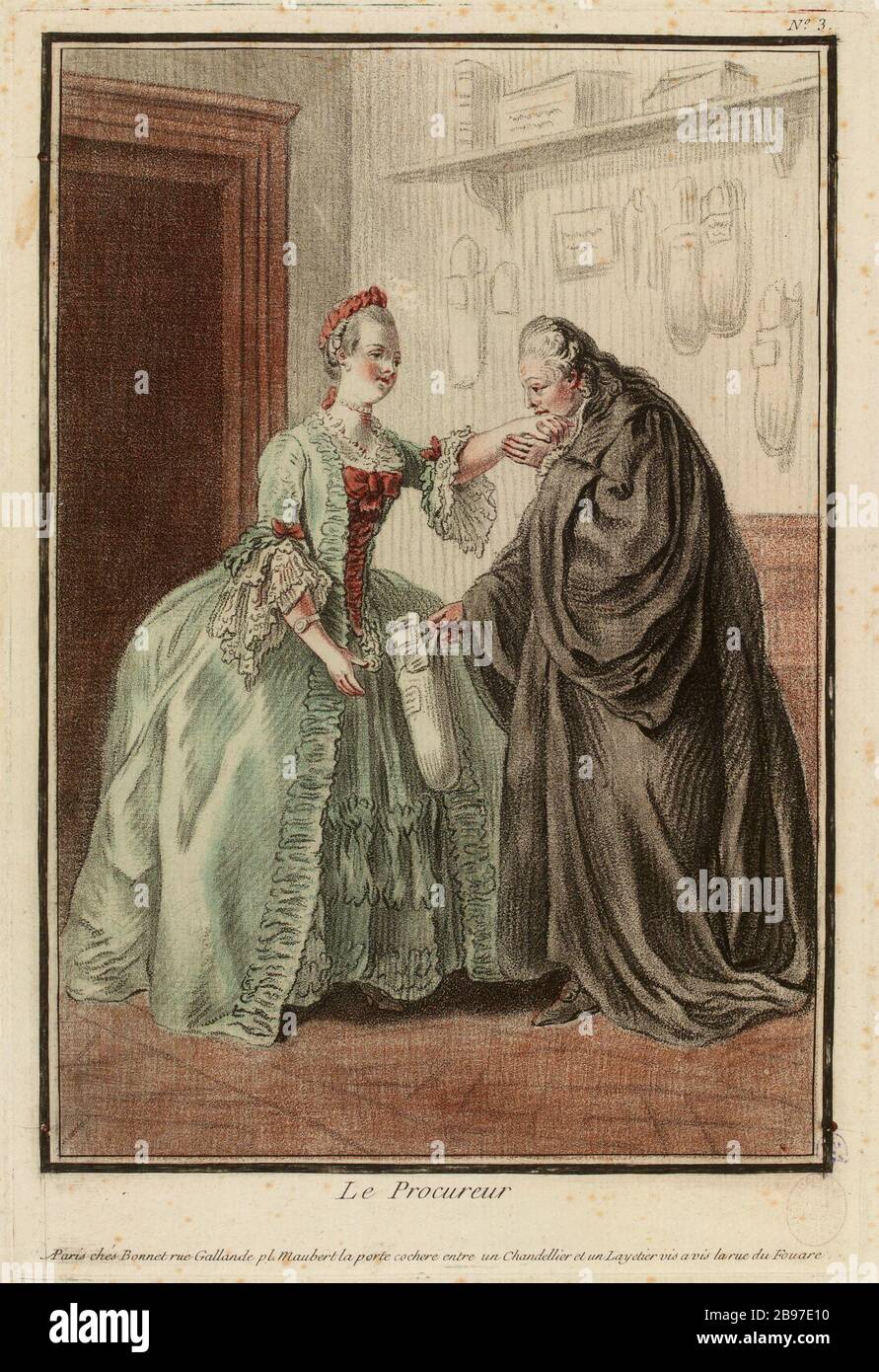 The prosecutor. (Registered title (letter Stock Photo - Alamy