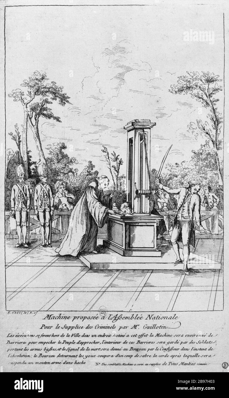 Execution machine Black and White Stock Photos & Images - Alamy