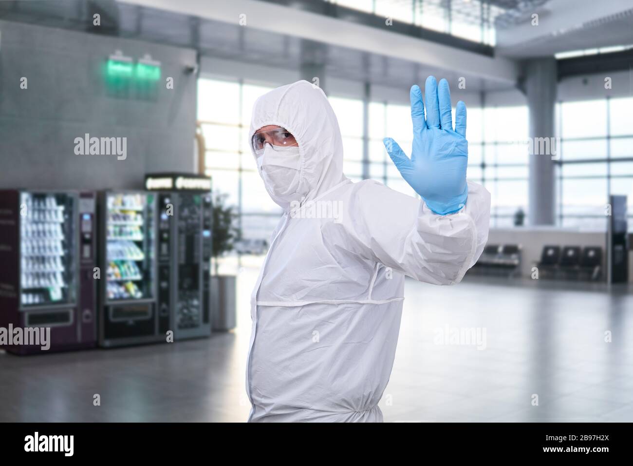 Isolation suit hi-res stock photography and images - Alamy