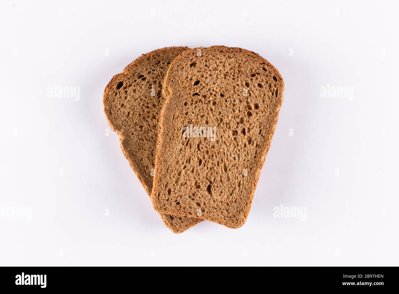 2 slices toast hi-res stock photography and images - Alamy