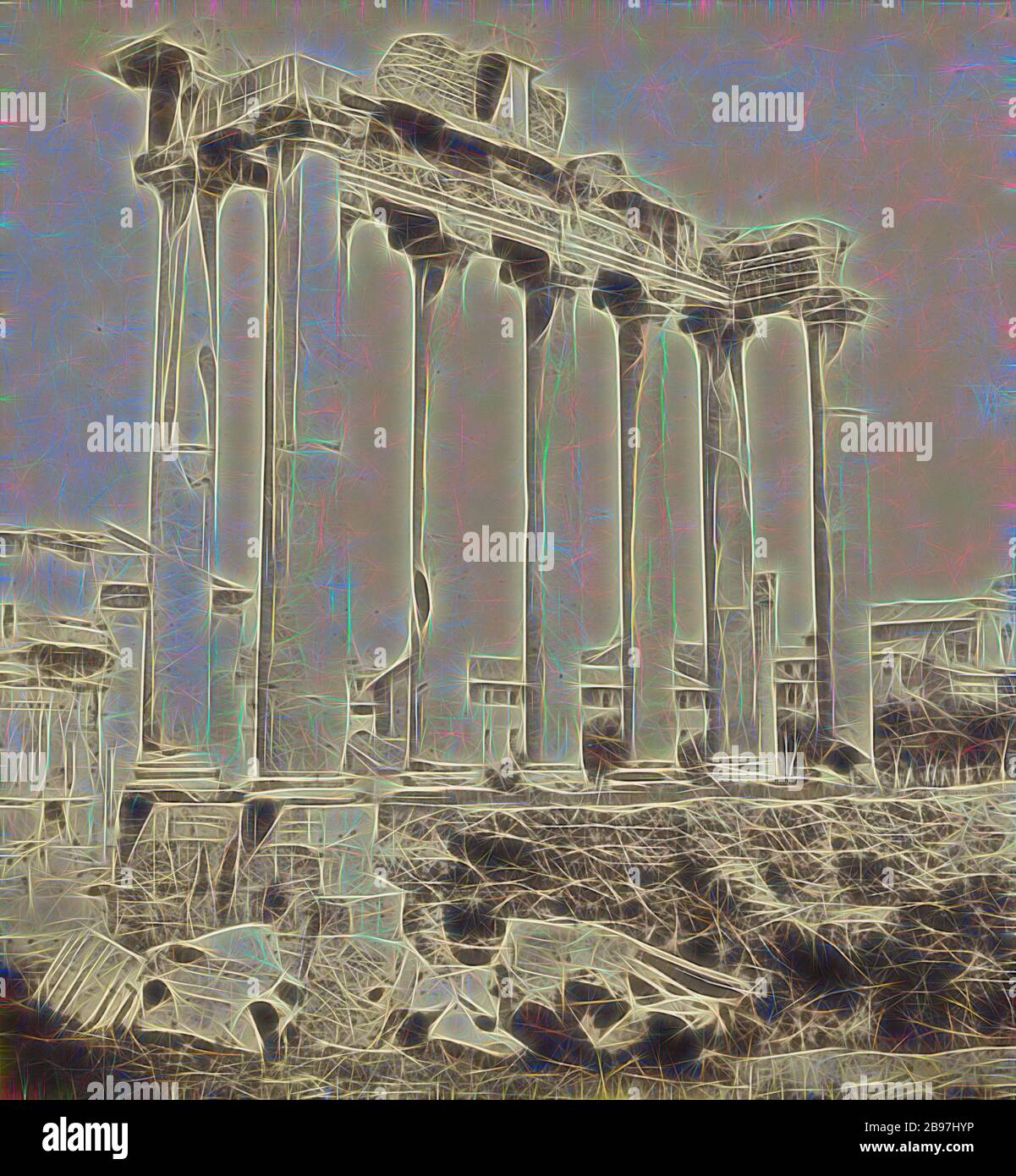Tempio di Saturno (Roma), Edmondo Behles (Italian, born Germany, 1841 ...