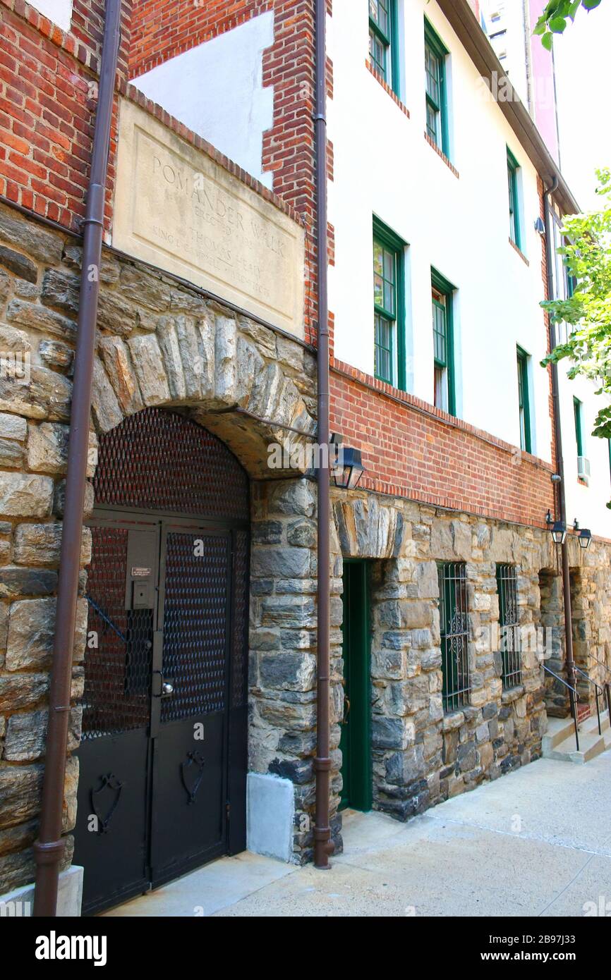 Pomander Walk is a cooperative apartment complex located on the Upper ...