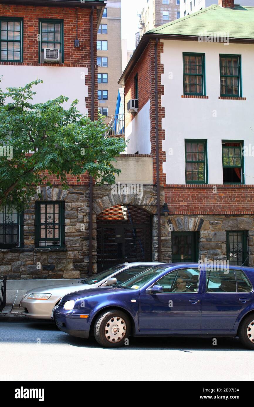 Pomander Walk is a cooperative apartment complex located on the Upper ...