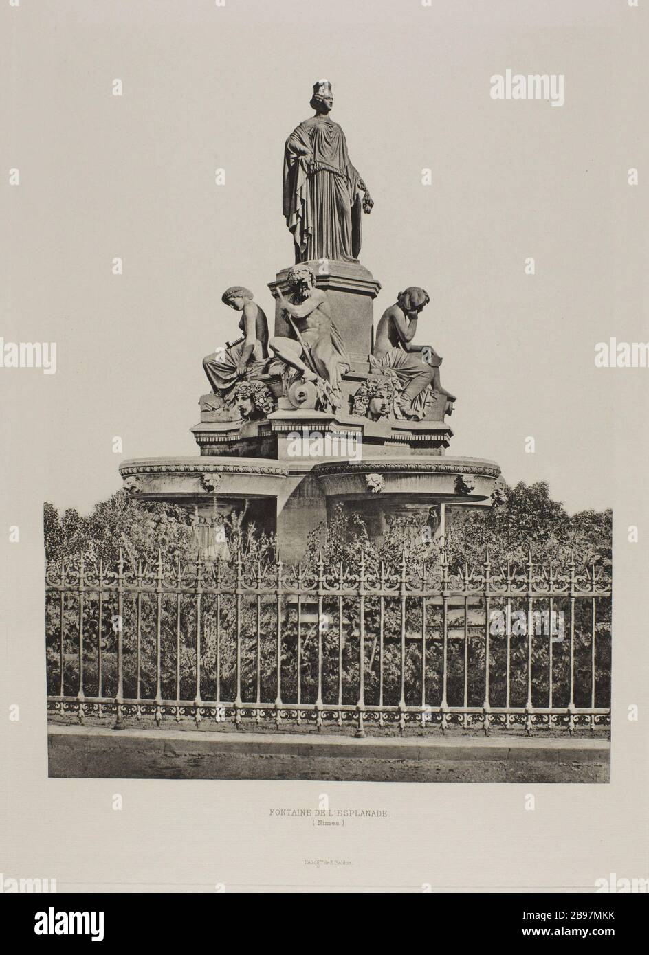 HELIOGRAVURE NO11 OF "MAJOR MONUMENTS OF FRANCE REPRODUCED IN ...