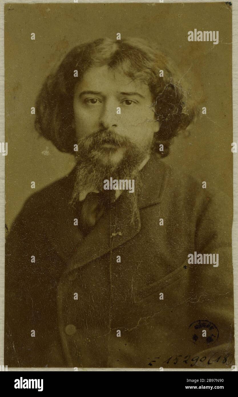 PORTRAIT OF ALFONSO Daudet (1840-1897), WRITER Portait d'Alphonse ...