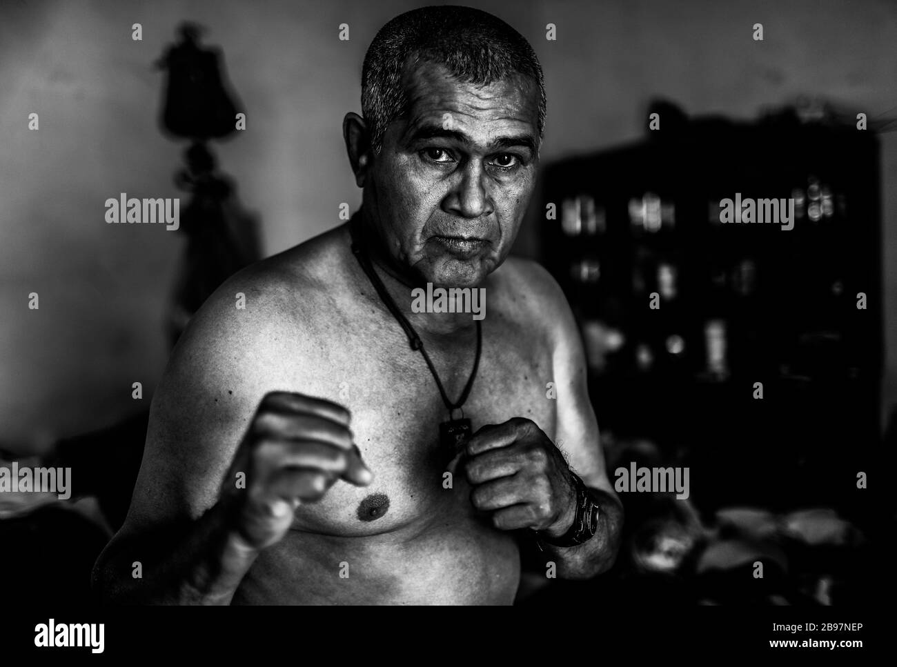 José Luis "El Zurdo" Ramírez, former Sonoran boxer. boxing champion ...
