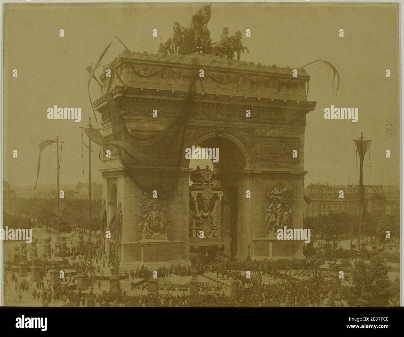 FUNERAL OF VICTOR HUGO, PART OF THE NATIONAL EVENT: START OF THE ...