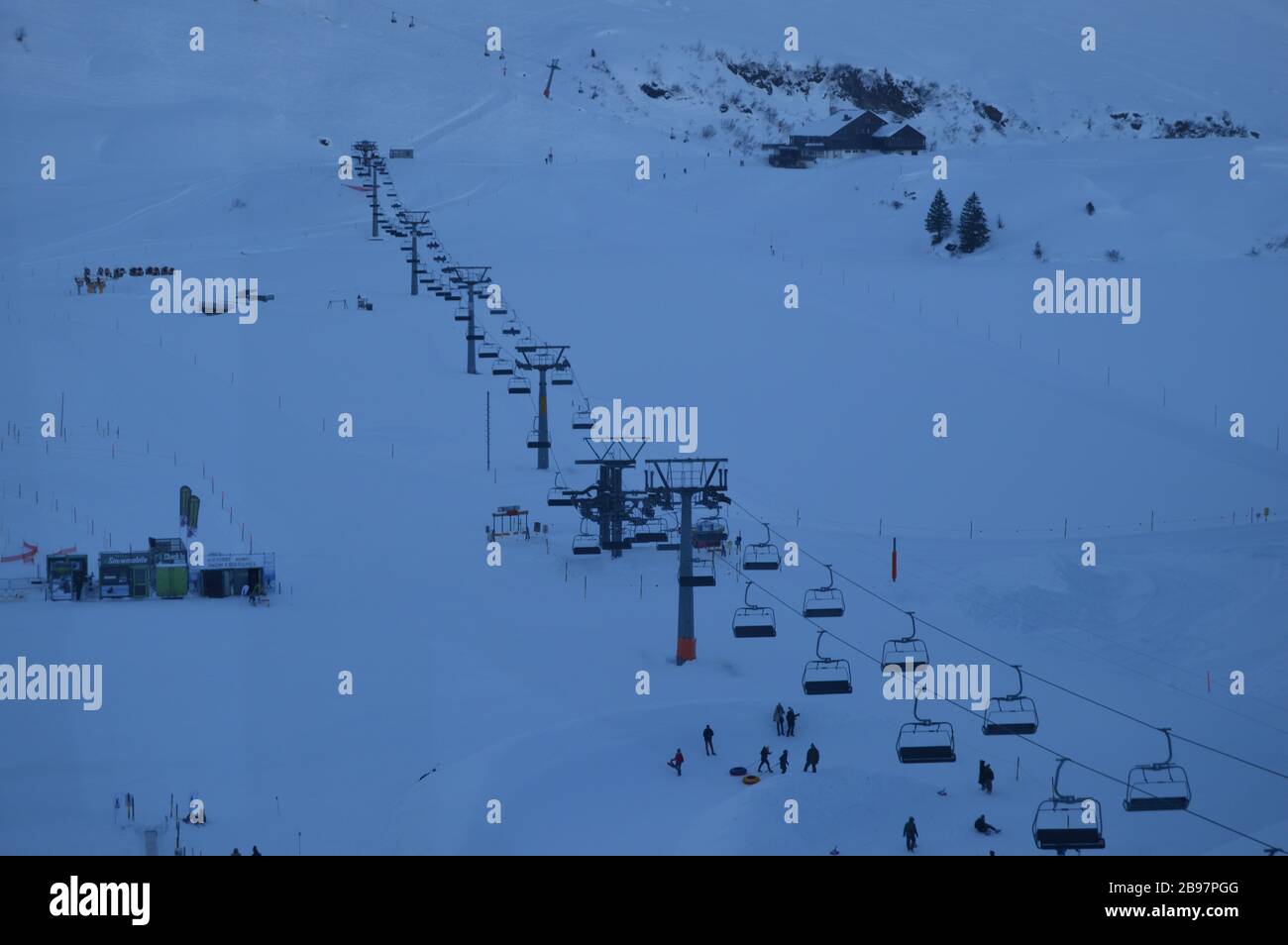 Gondola Rotair cable car in Mount Titlis Engelberg Switzerland Stock ...