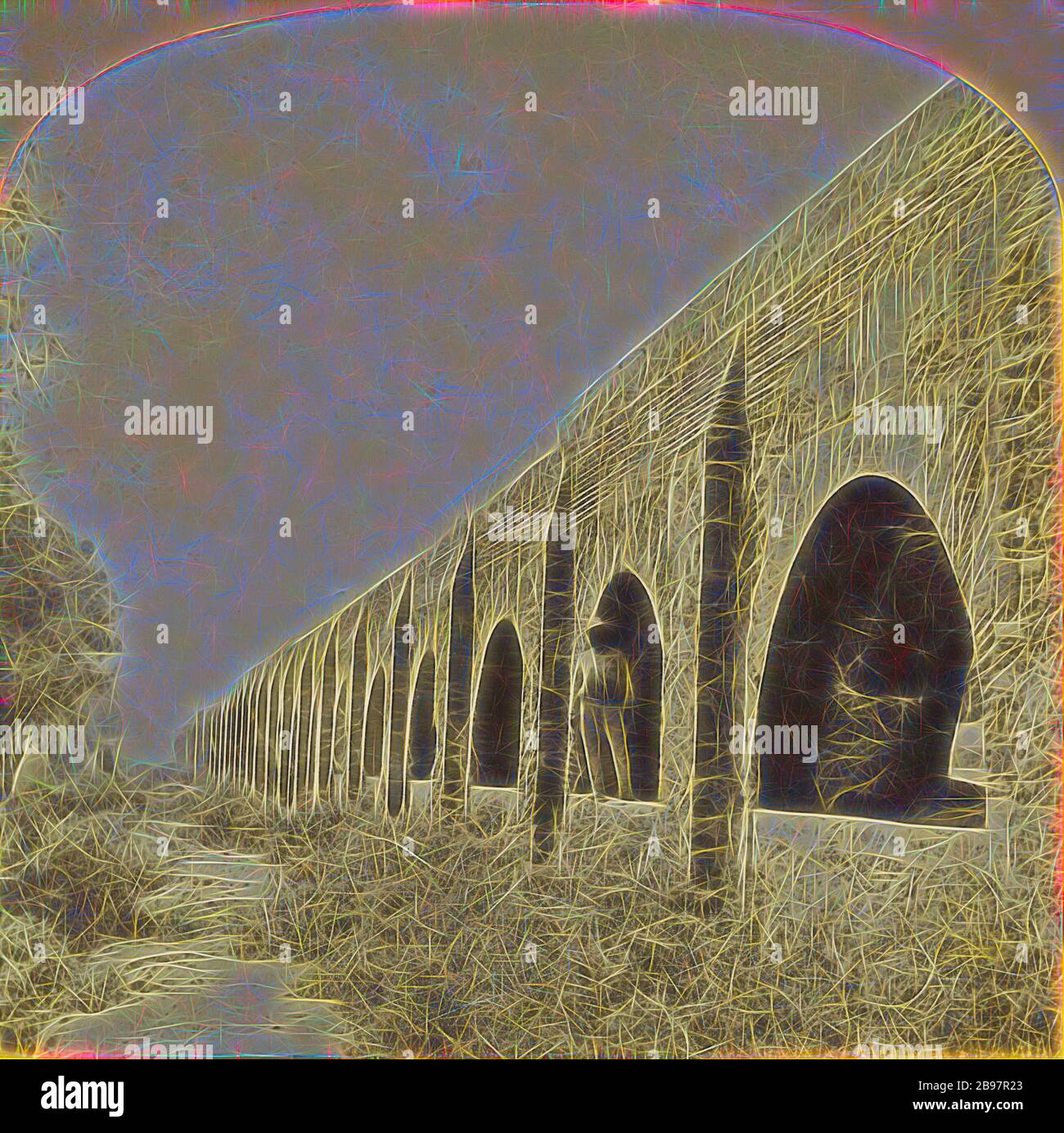 San cosme aqueduct hi-res stock photography and images - Alamy