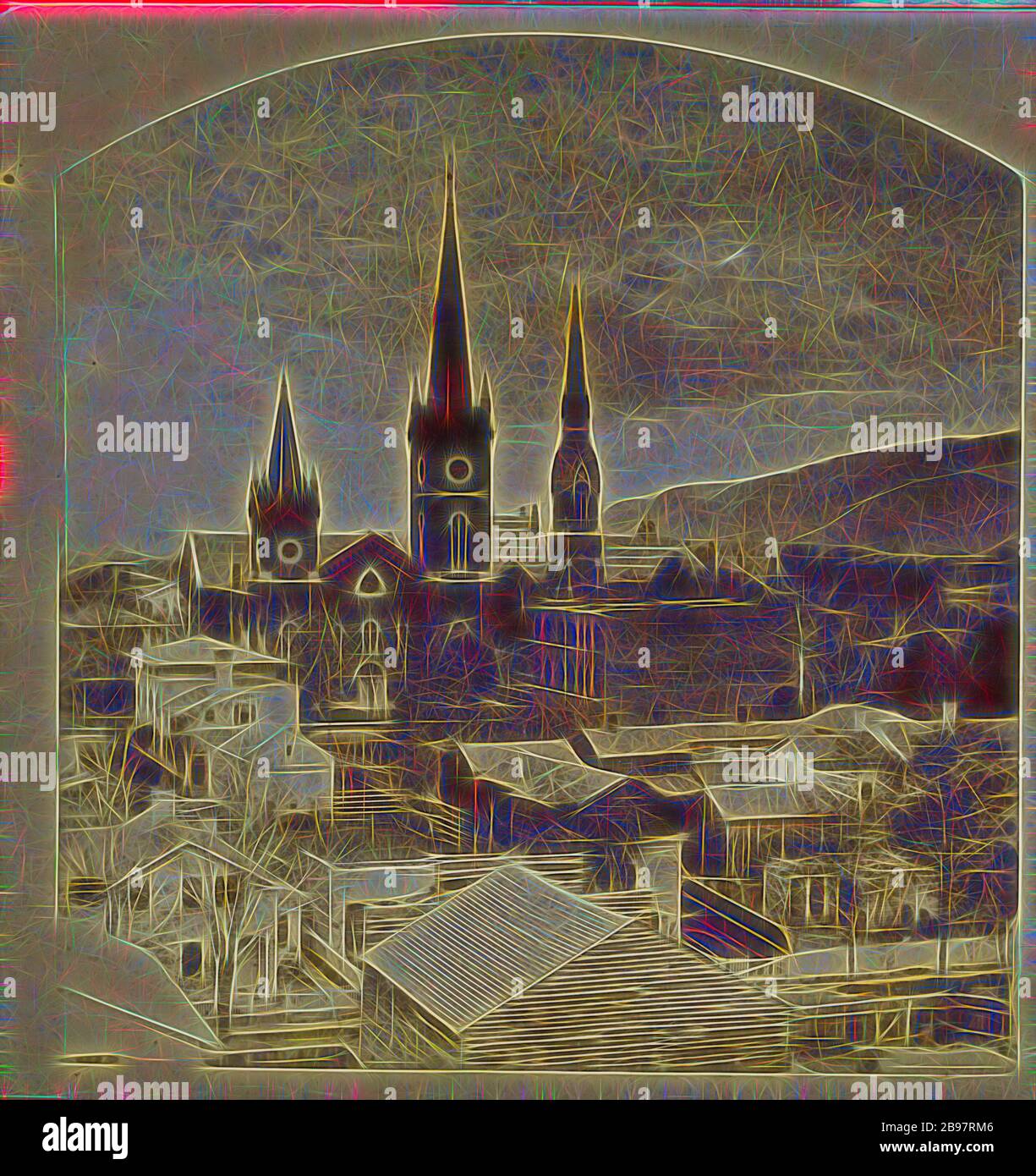 Looking North From Bell Tower., John Edward Larkin (American, 1836 ...