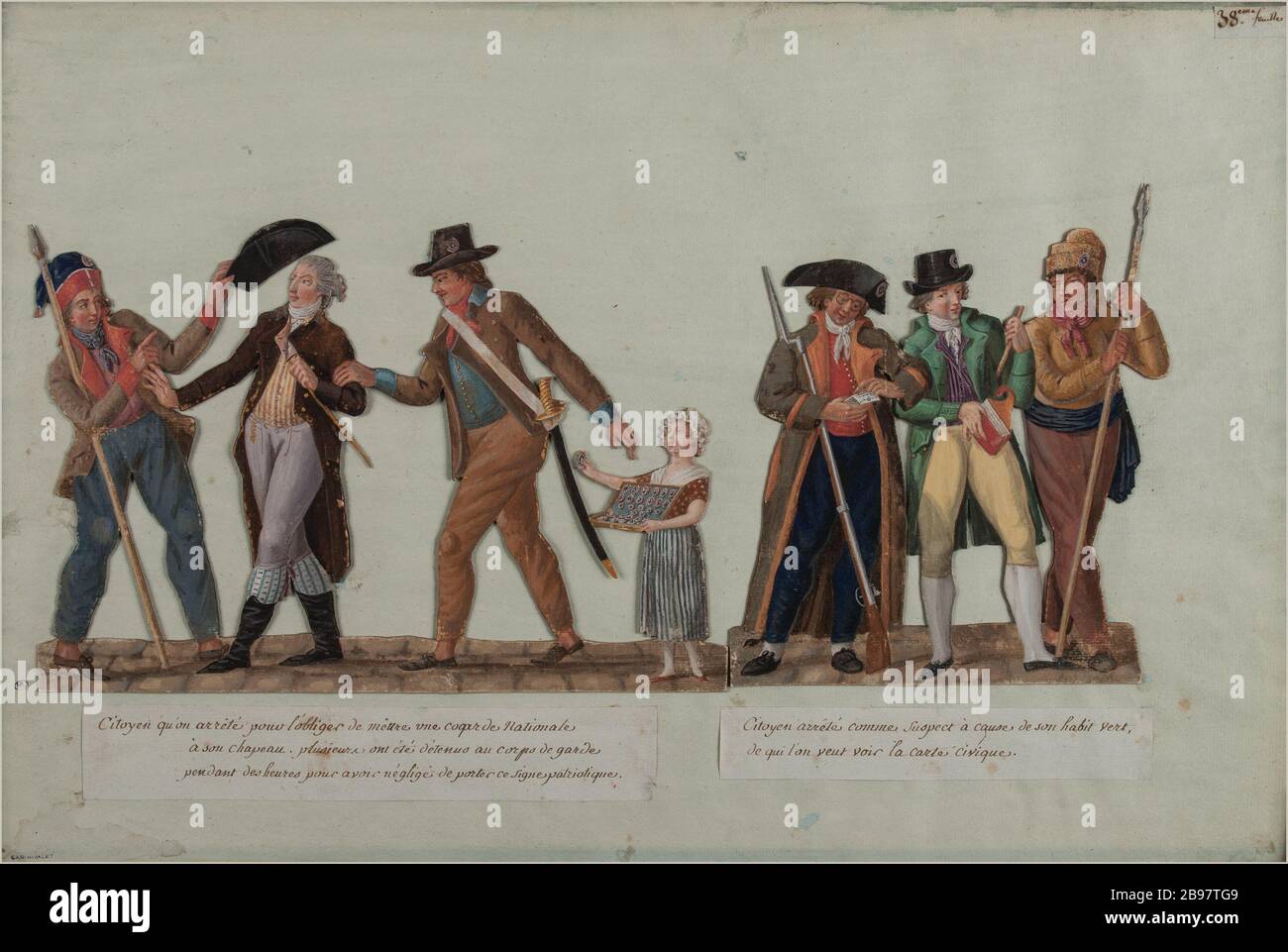 Cocarde révolutionnaire hi-res stock photography and images - Alamy