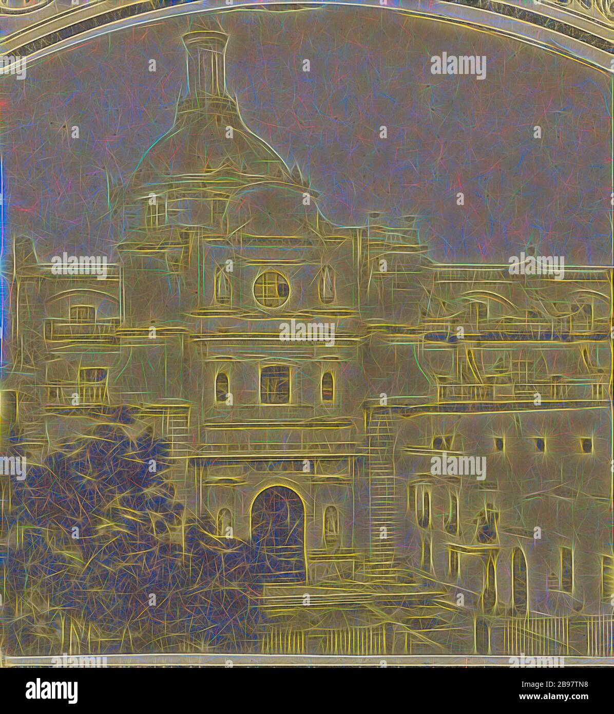 Cathedral, puente de los Caramigos (?), Julio Michaud & Son, 1860s ...