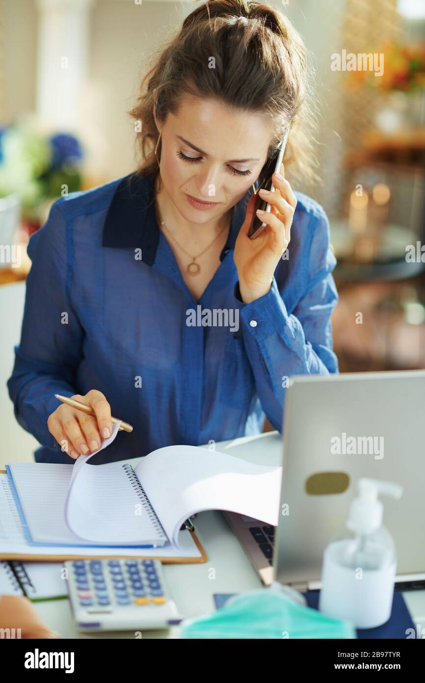 Female virtual assistant working at home hi-res stock photography and ...