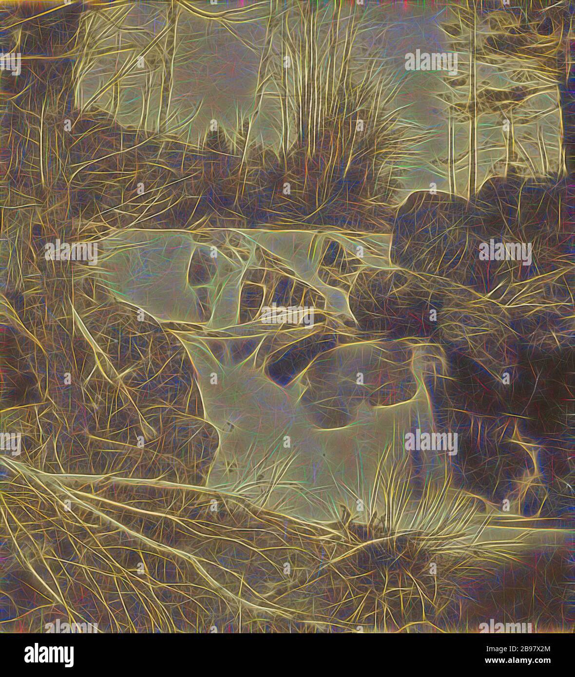 Jackson Falls, Wildwood Cascade., Nathan W. Pease (American, 1836 ...