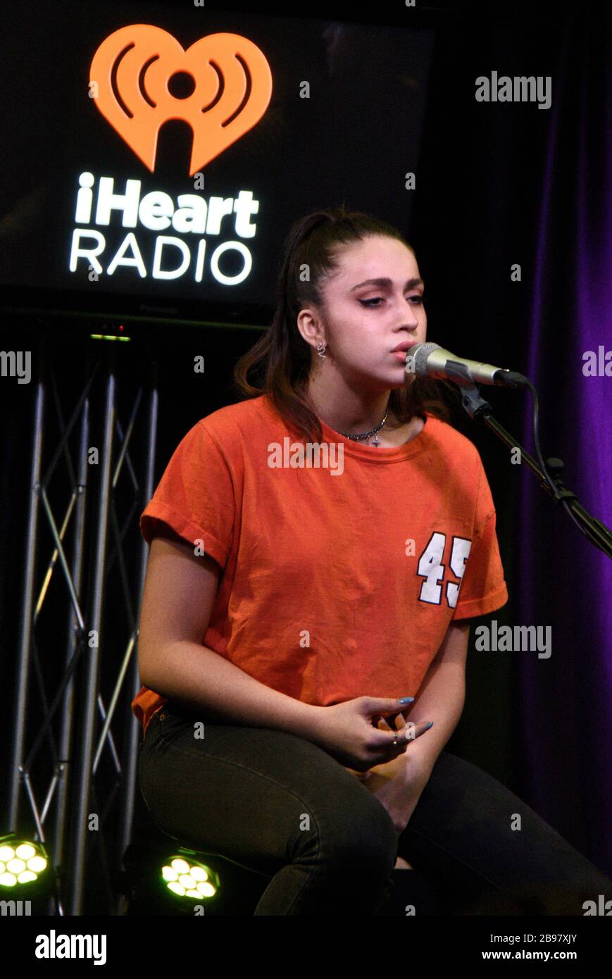 BALA CYNWYD, PA, USA - MARCH 10, 2020: Canadian Singer-Songwriter Tate ...