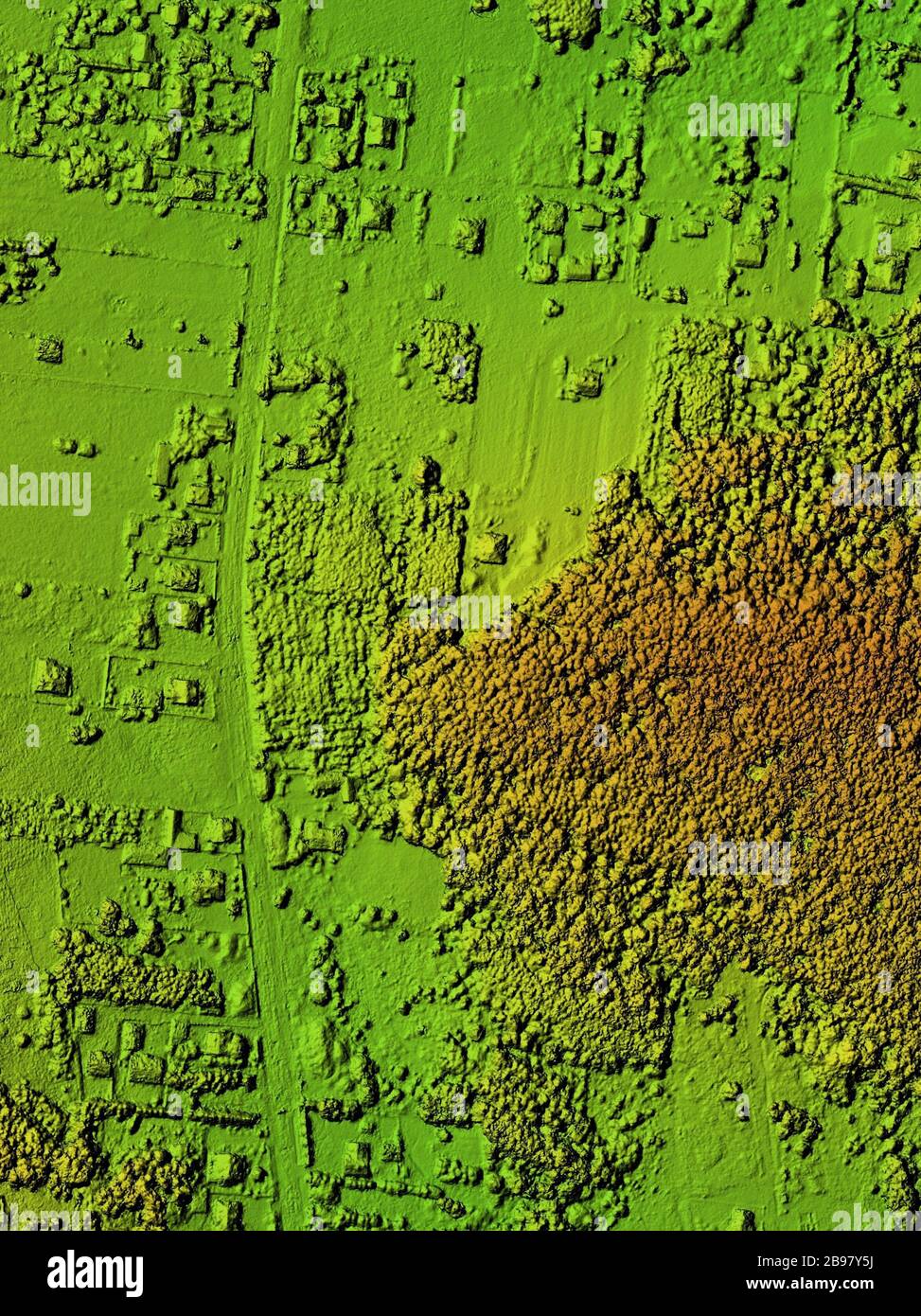 Data elevation model hi-res stock photography and images - Alamy