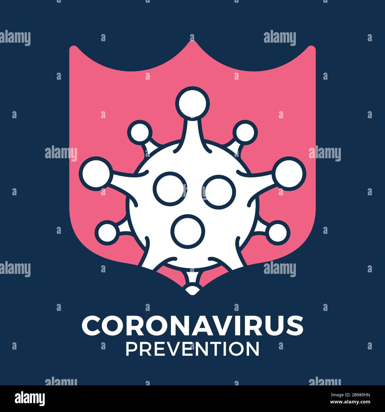 immune from flu germ icon, virus protection, hygiene shield, bacterial ...