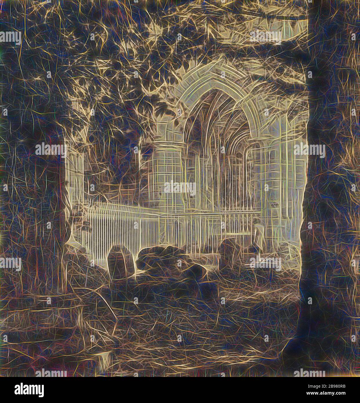 Dryburgh Abbey - Tomb of Sir Walter Scott., George Washington Wilson ...