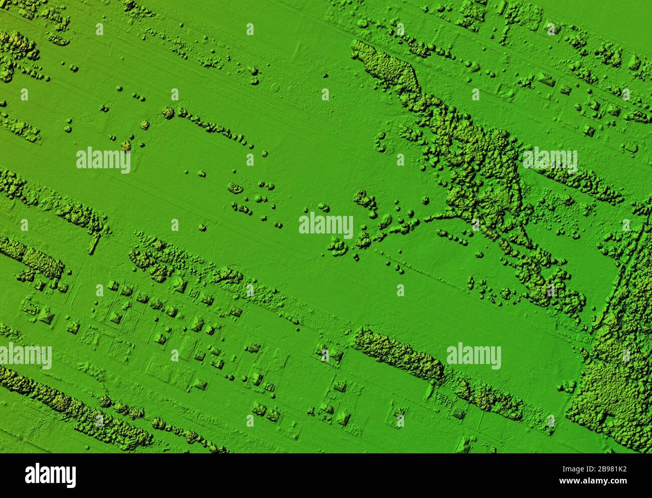 DEM - digital elevation model. Product made after proccesing pictures ...