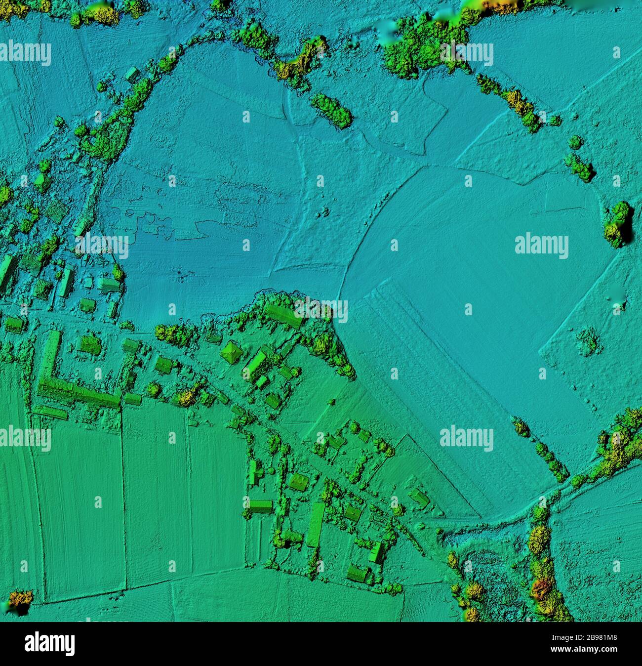 Digital elevation map hi-res stock photography and images - Alamy