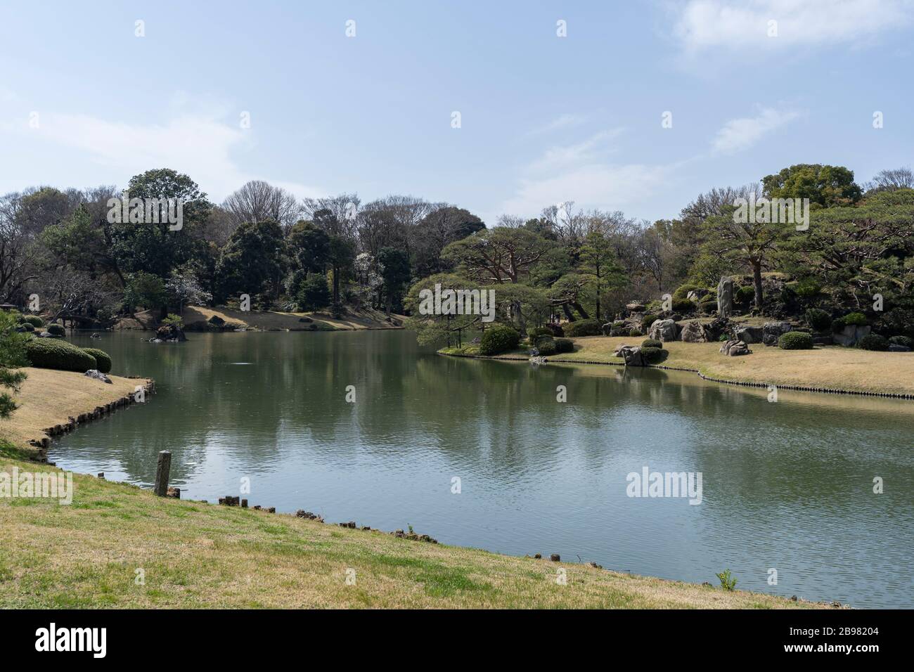 Rikugi-en garden, Bunkyo- Ku, Tokyo, Japan Stock Photo - Alamy