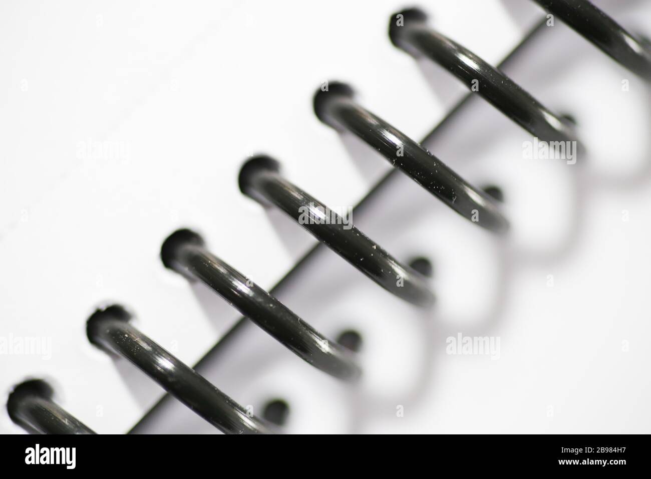 ring binder background macro - close up ring binder Stock Photo - Alamy