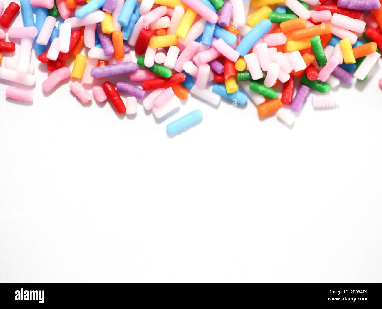 cake decoration background - cake toppings Stock Photo - Alamy