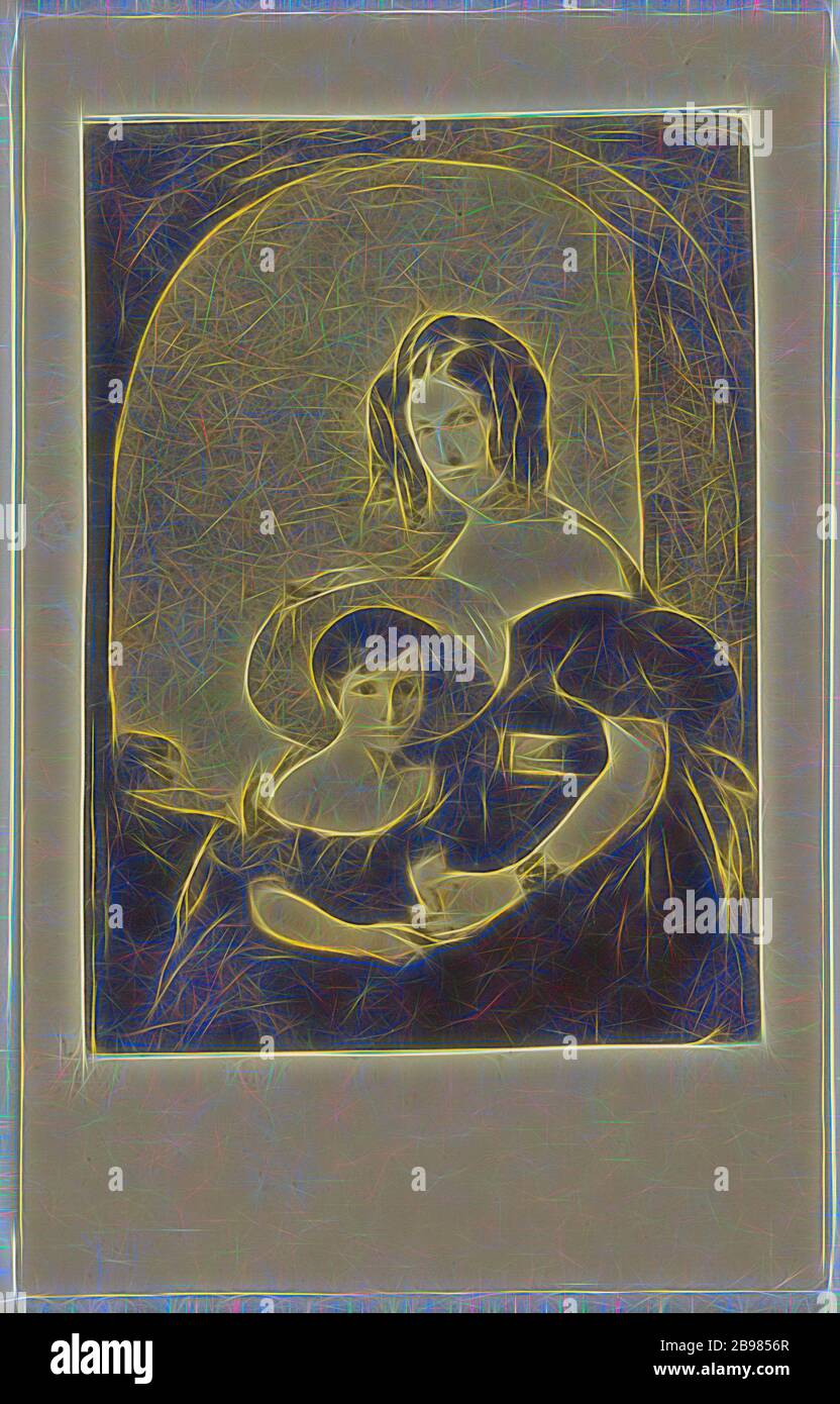 Lady Lucy Grant & Child., Unknown maker, British, 1865–1870, Albumen ...