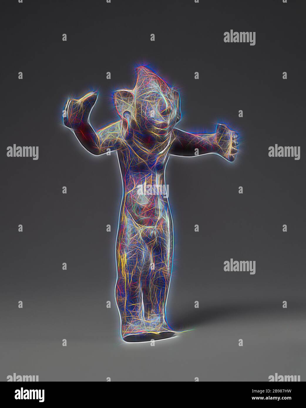 Statuette of a Grotesque Male Figure, Unknown, Eastern Mediterranean ...