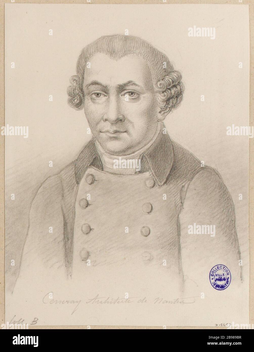 Portrait of Ceneray architect Nantes Stock Photo - Alamy