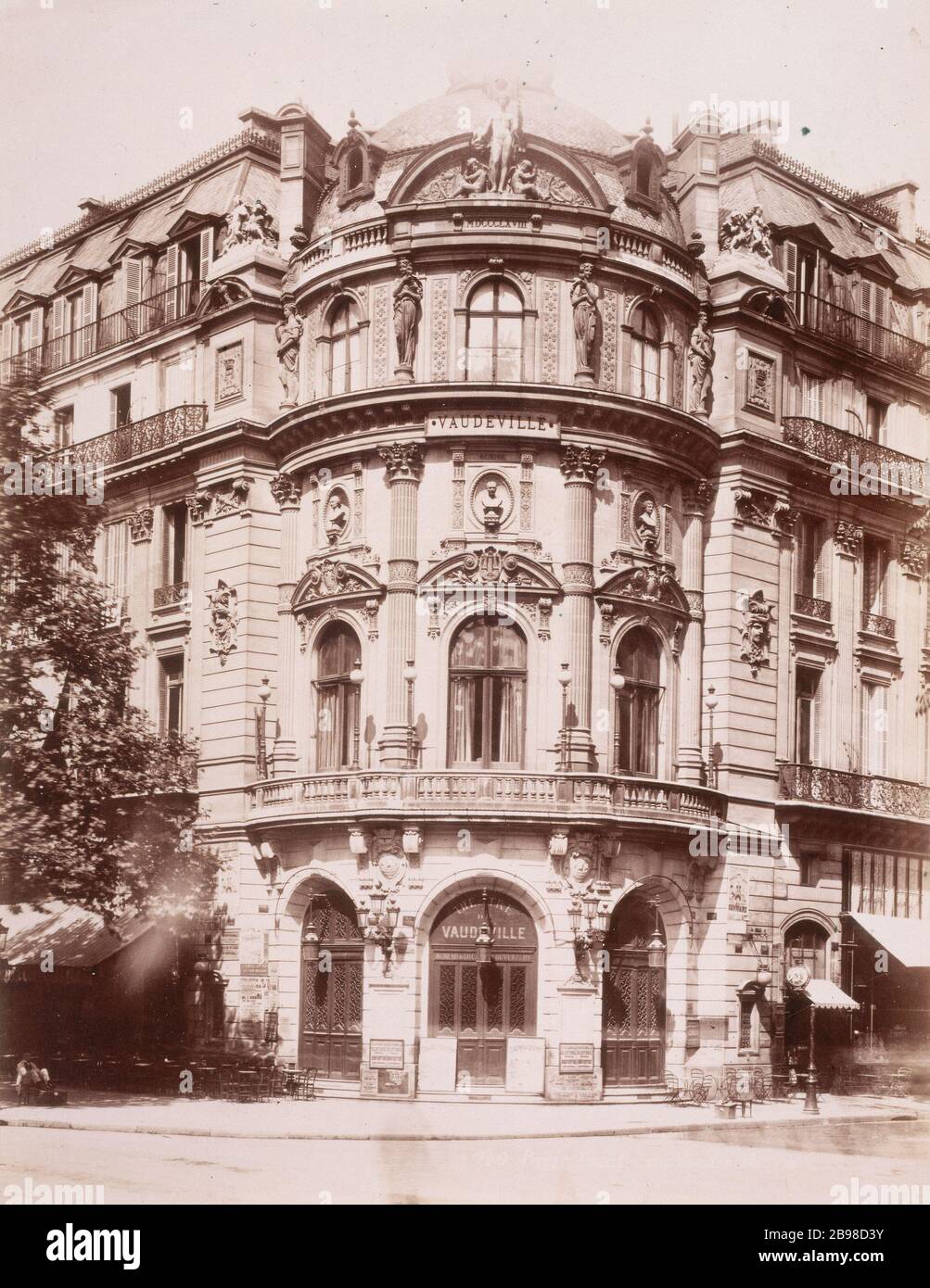 THEATRE DU VAUDEVILLE Théâtre du Vaudeville (façade), boulevard des ...