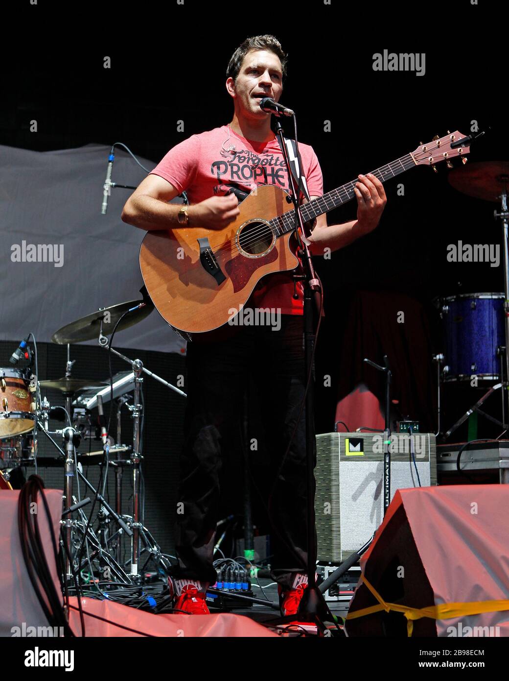 Singer and songwriter Andy Grammer performs at the Mizner Park ...