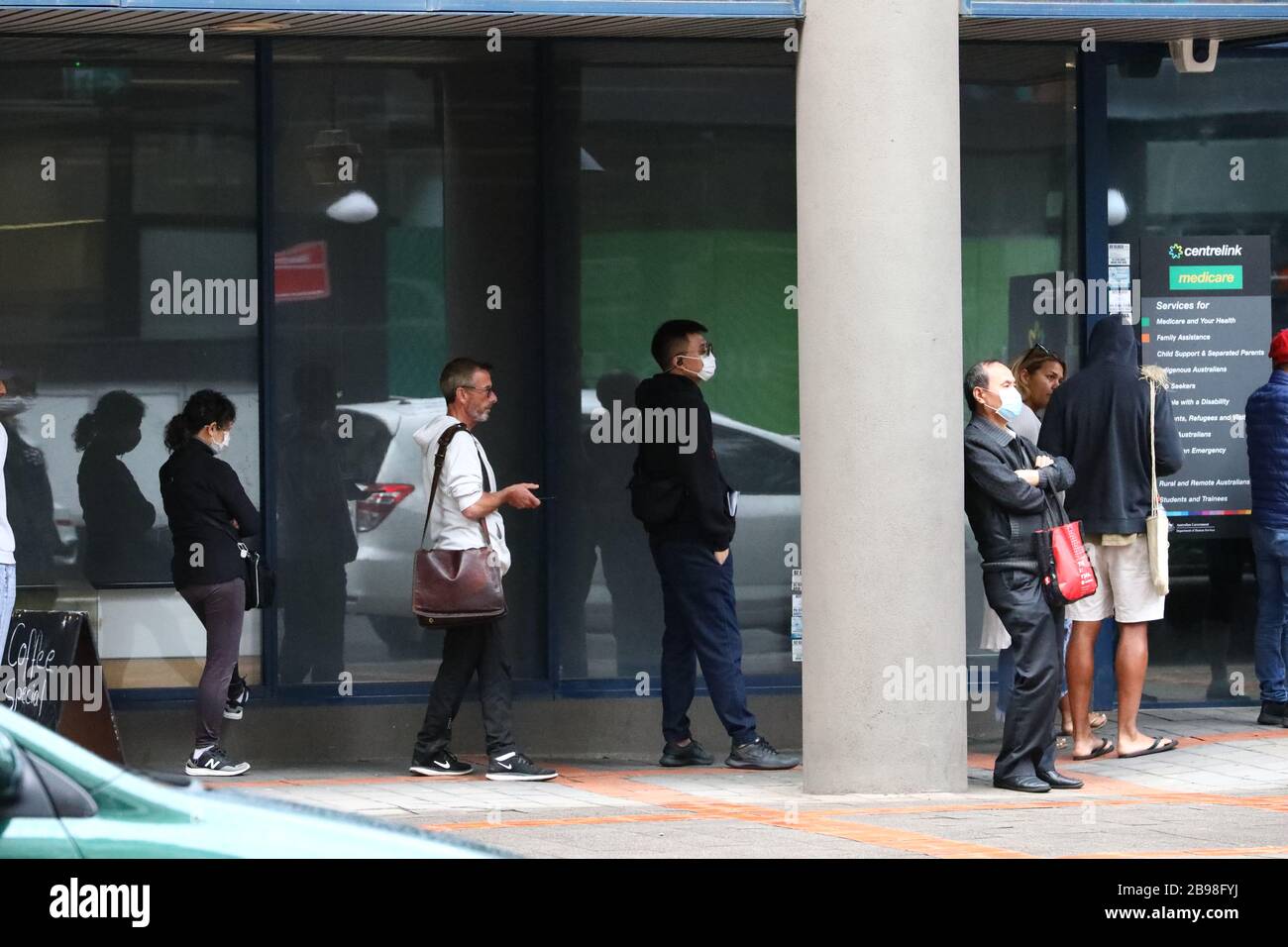 Centrelink line hi-res stock photography and images - Alamy