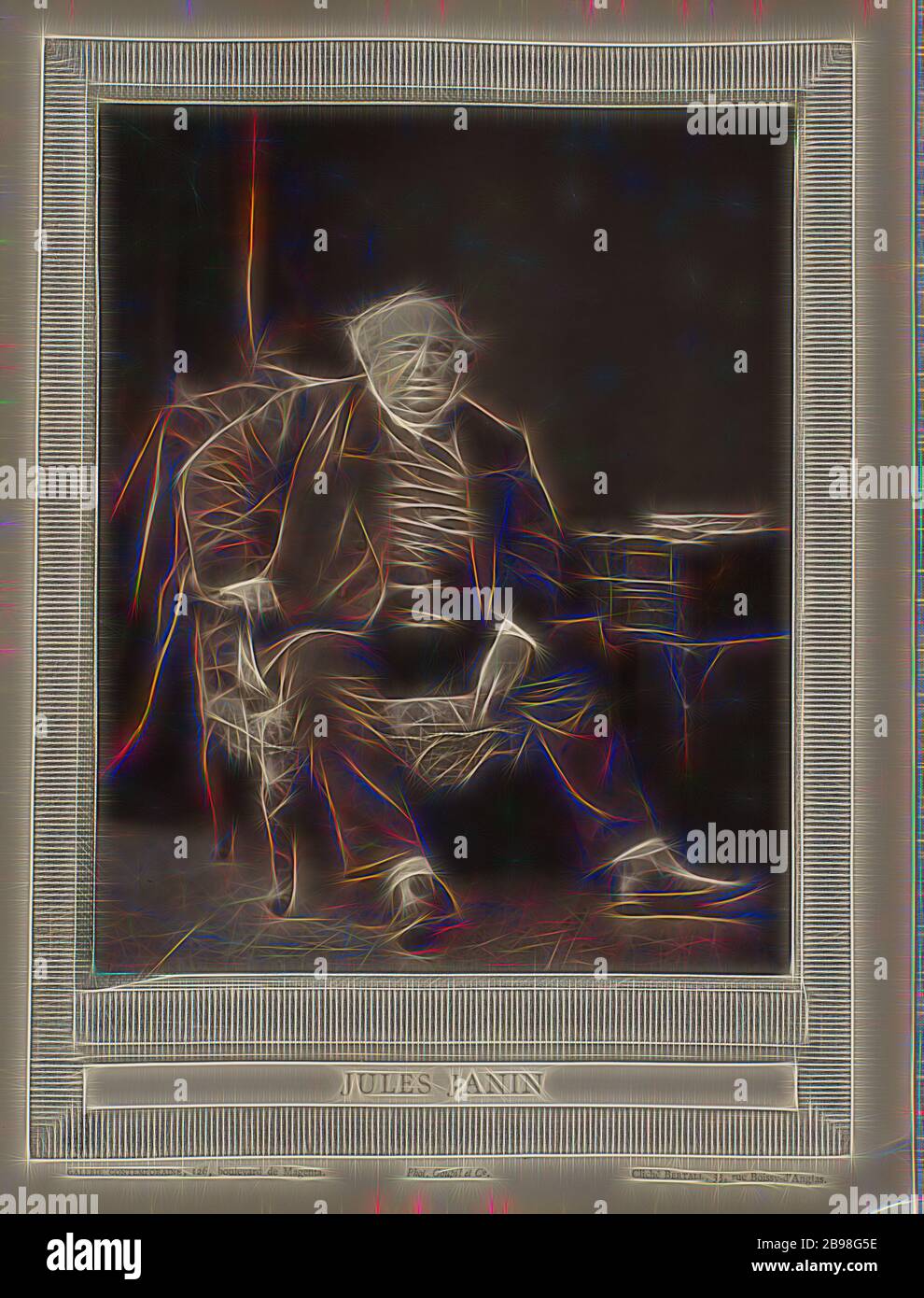 JULES JANIN, about 1876–1882, Reimagined by Gibon, design of warm ...