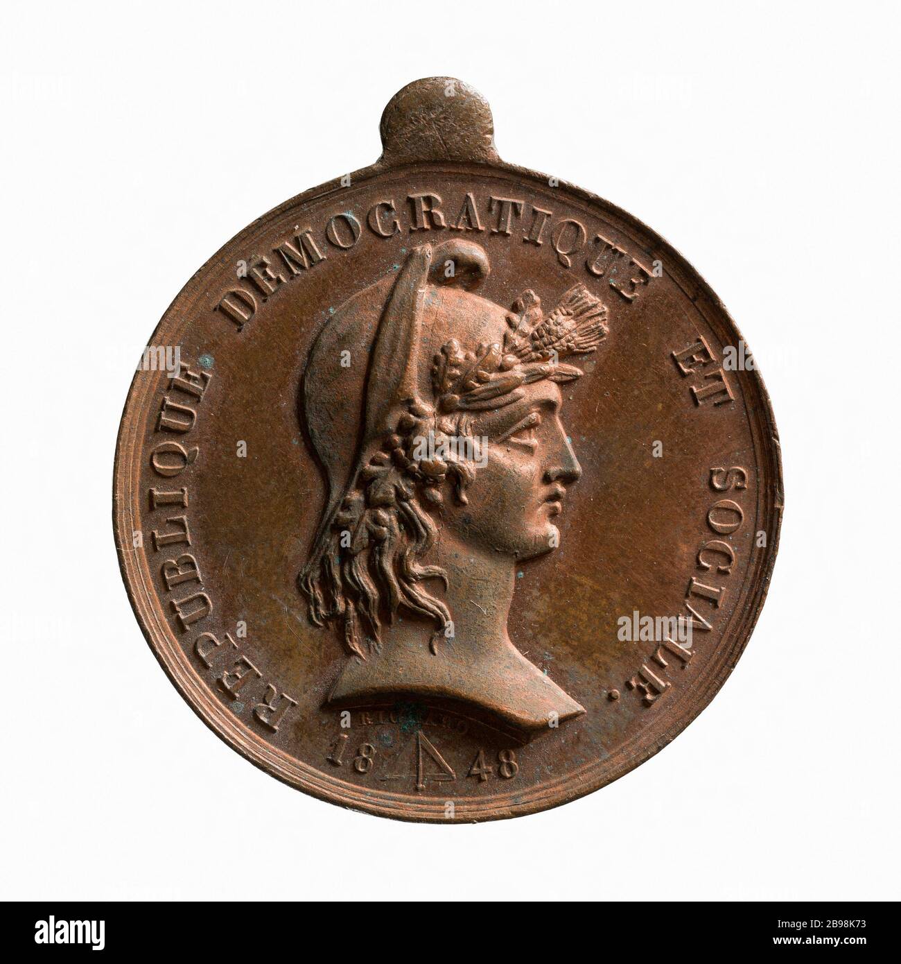 Tribute to Pierre-Joseph Proudhon (1809-1865), 1848 (dummy Title ...