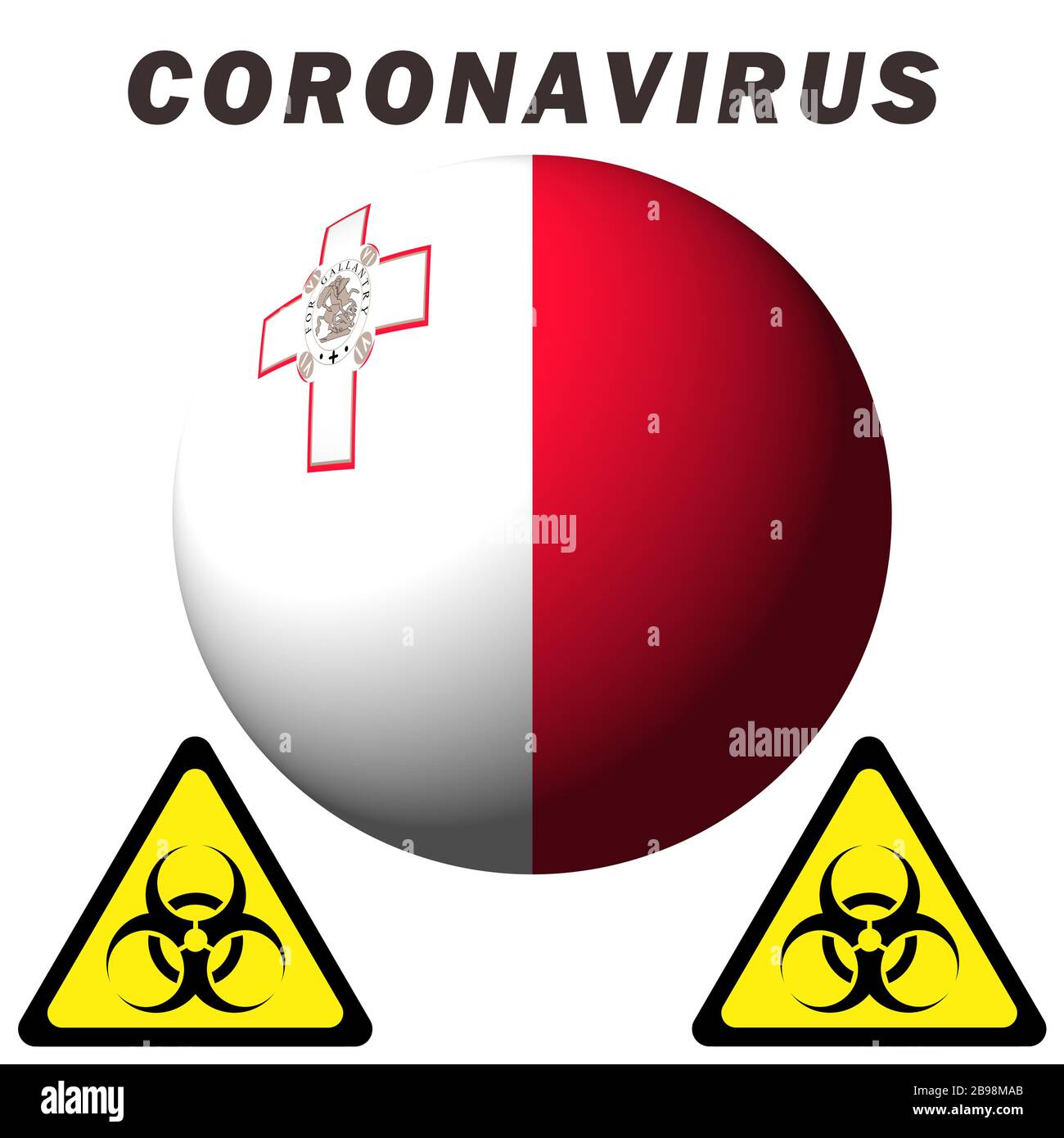 Covid 19 malta Cut Out Stock Images & Pictures - Alamy