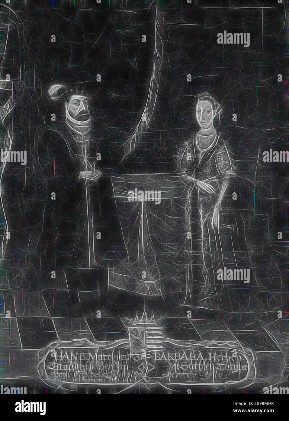 Johan Alkemist and Barbara, Johan, 1401-1464, markrave of Brandenburg ...