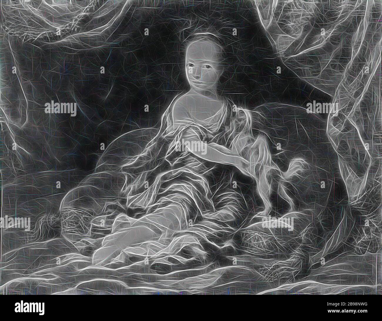 Attributed to David Klöcker Ehrenstrahl, Queen Ulrika Eleonora dy ...