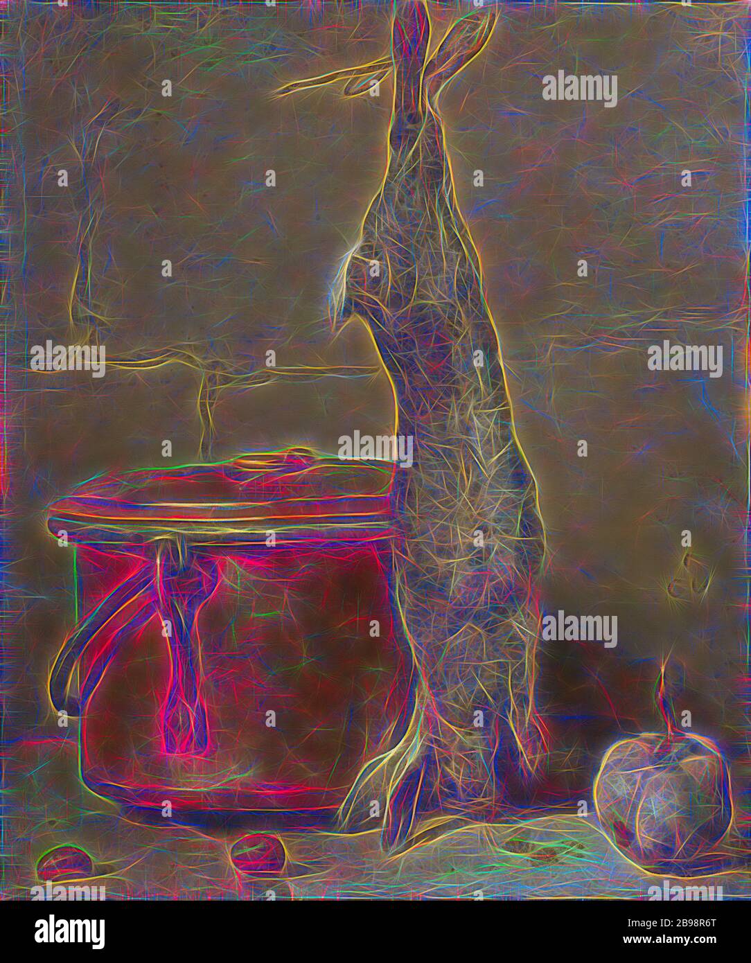 Dead Rabbit With Copper Pot