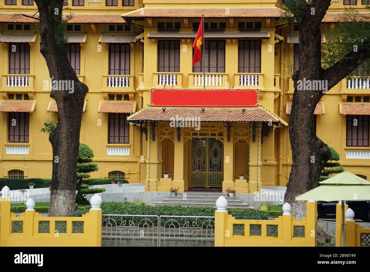 typical architecture from hanoi the capitol of vietnam Stock Photo - Alamy