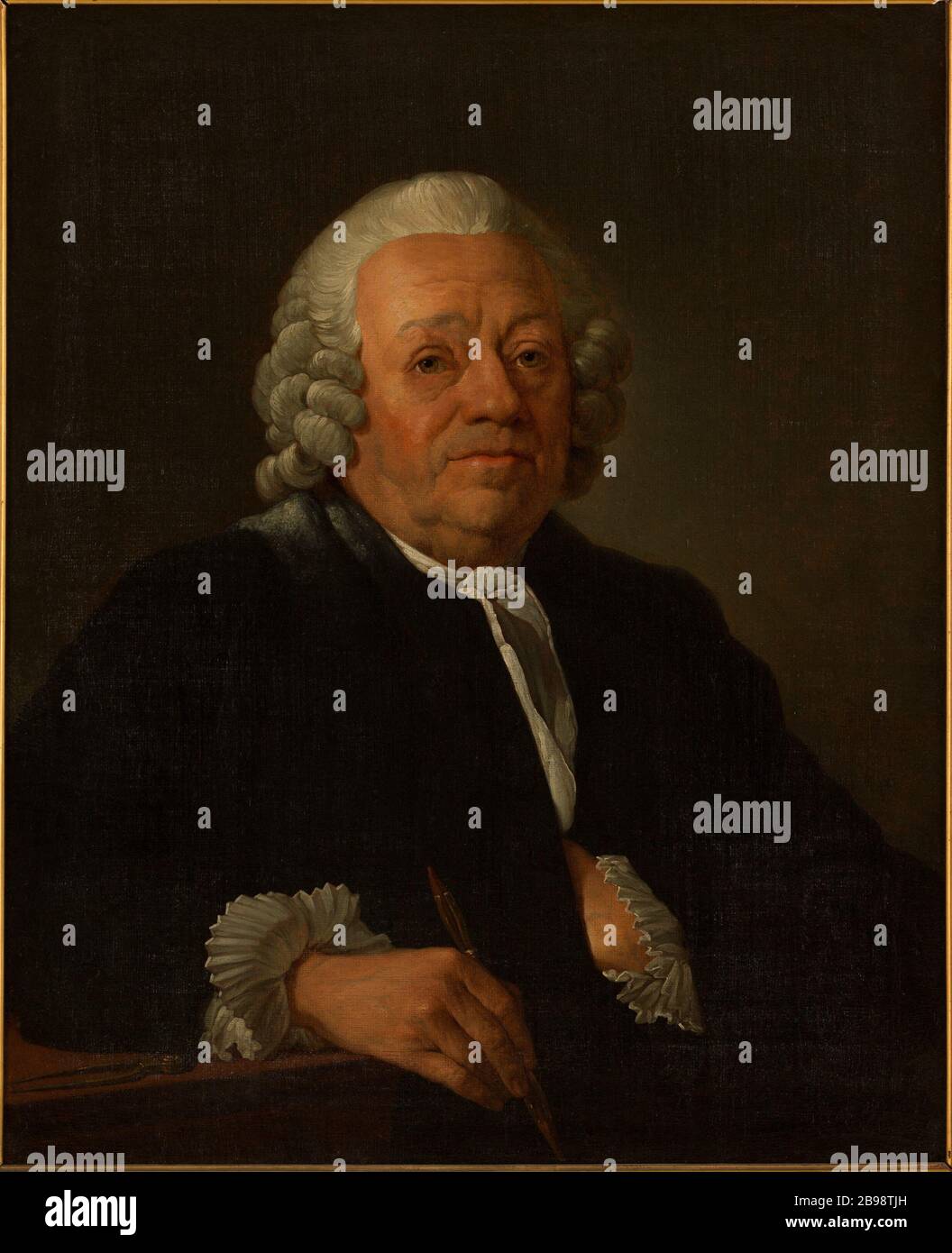 Portrait of Jean-Nicolas Servandoni (1695-1766), painter and architect ...