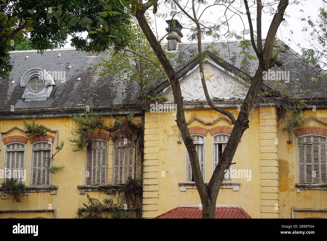 typical architecture from hanoi the capitol of vietnam Stock Photo - Alamy