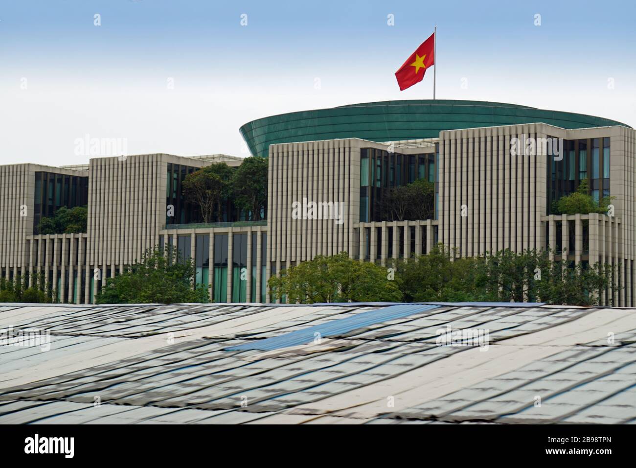 typical architecture from hanoi the capitol of vietnam Stock Photo - Alamy