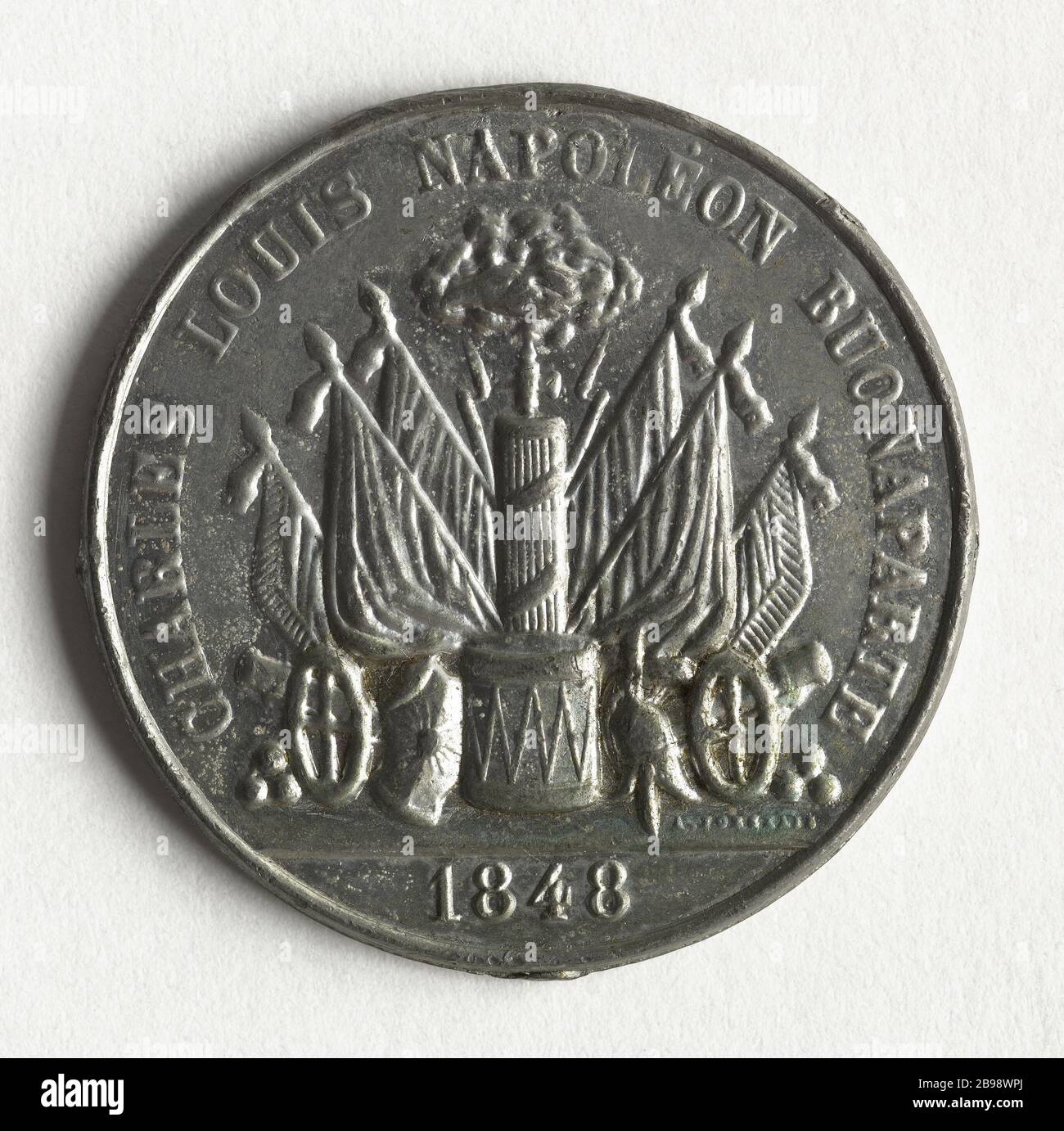 Louis Napoleon Bonaparte (1808-1873) elected President of the Republic ...