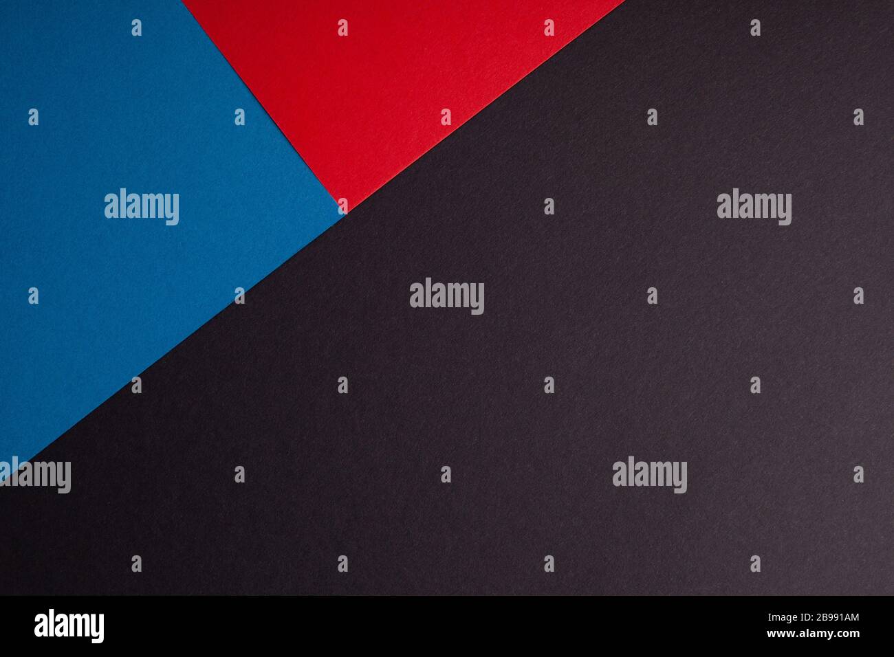Black, red, blue color of paper background, texture, copy space ...