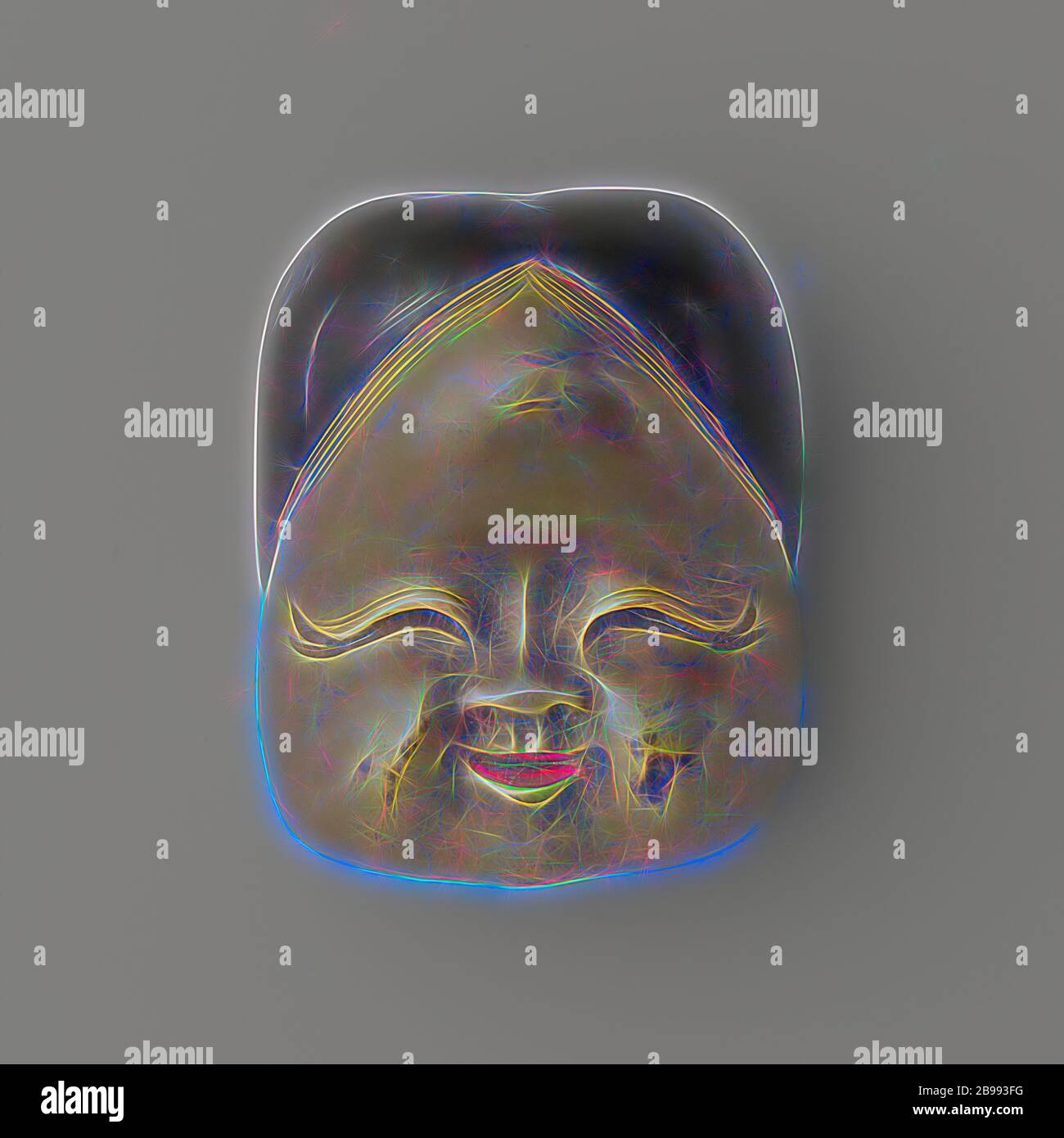 Okame mask hi-res stock photography and images - Alamy
