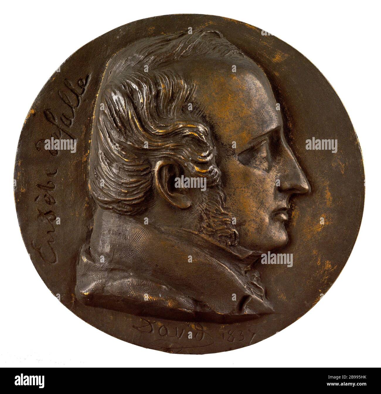 PORTRAIT OF EUSEBE DESALLE David d'Angers (1788-1856). Portrait d ...