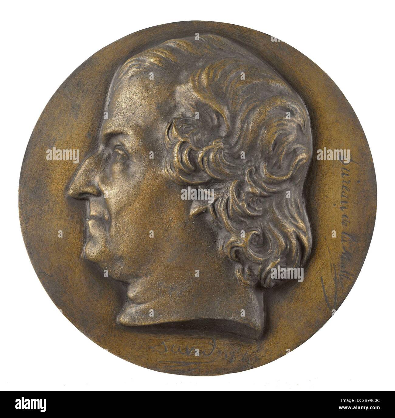 Bronze medaillon hi-res stock photography and images - Alamy